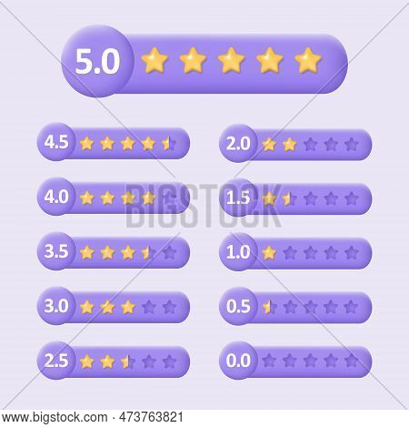 3d Customer Review. Vector & Photo (Free Trial) | Bigstock