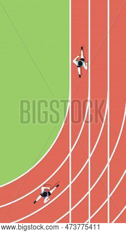 People On Running Vector & Photo (Free Trial) | Bigstock