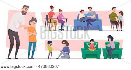 Kids Dialog. Family Vector & Photo (Free Trial) | Bigstock