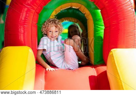 Child Jumping On Image & Photo (Free Trial) | Bigstock