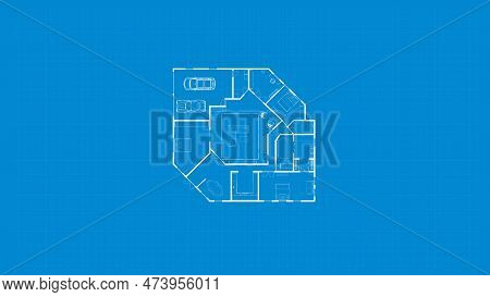 Digital Floor Plan. Image & Photo (Free Trial) | Bigstock