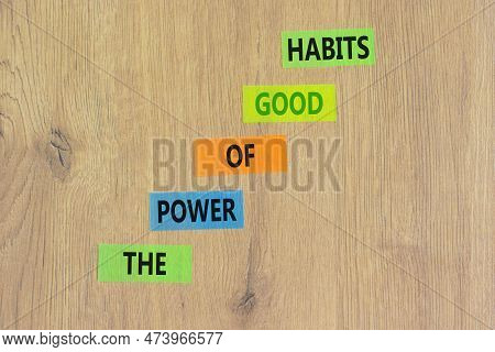 Power Good Habits Image & Photo (Free Trial) | Bigstock