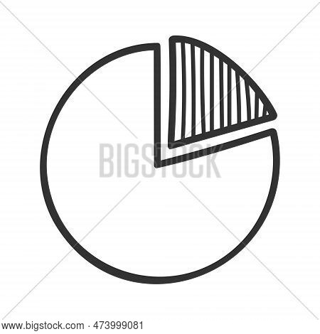 Donut Chart Doodle Vector & Photo (Free Trial) | Bigstock