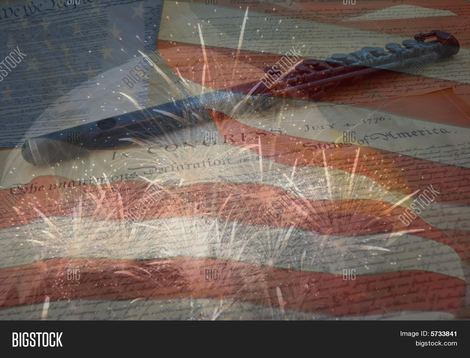 Eagle Flag Declaration Image & Photo (Free Trial) | Bigstock
