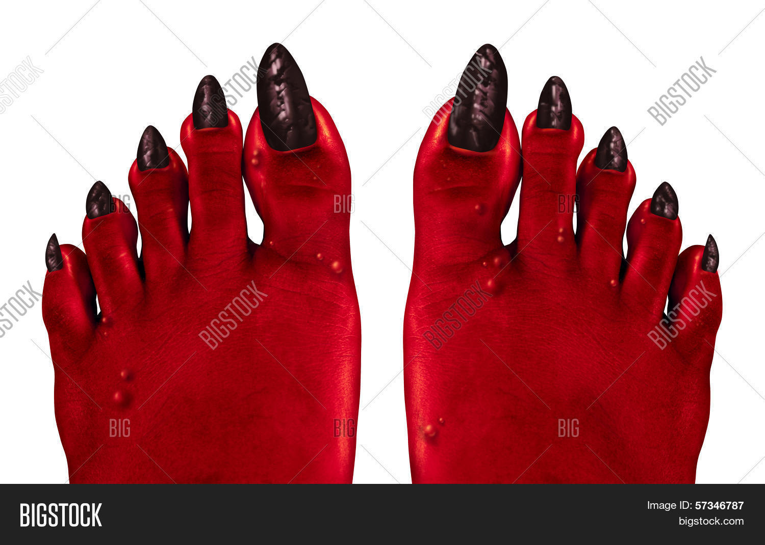 Devil Feet Image & Photo (Free Trial) | Bigstock
