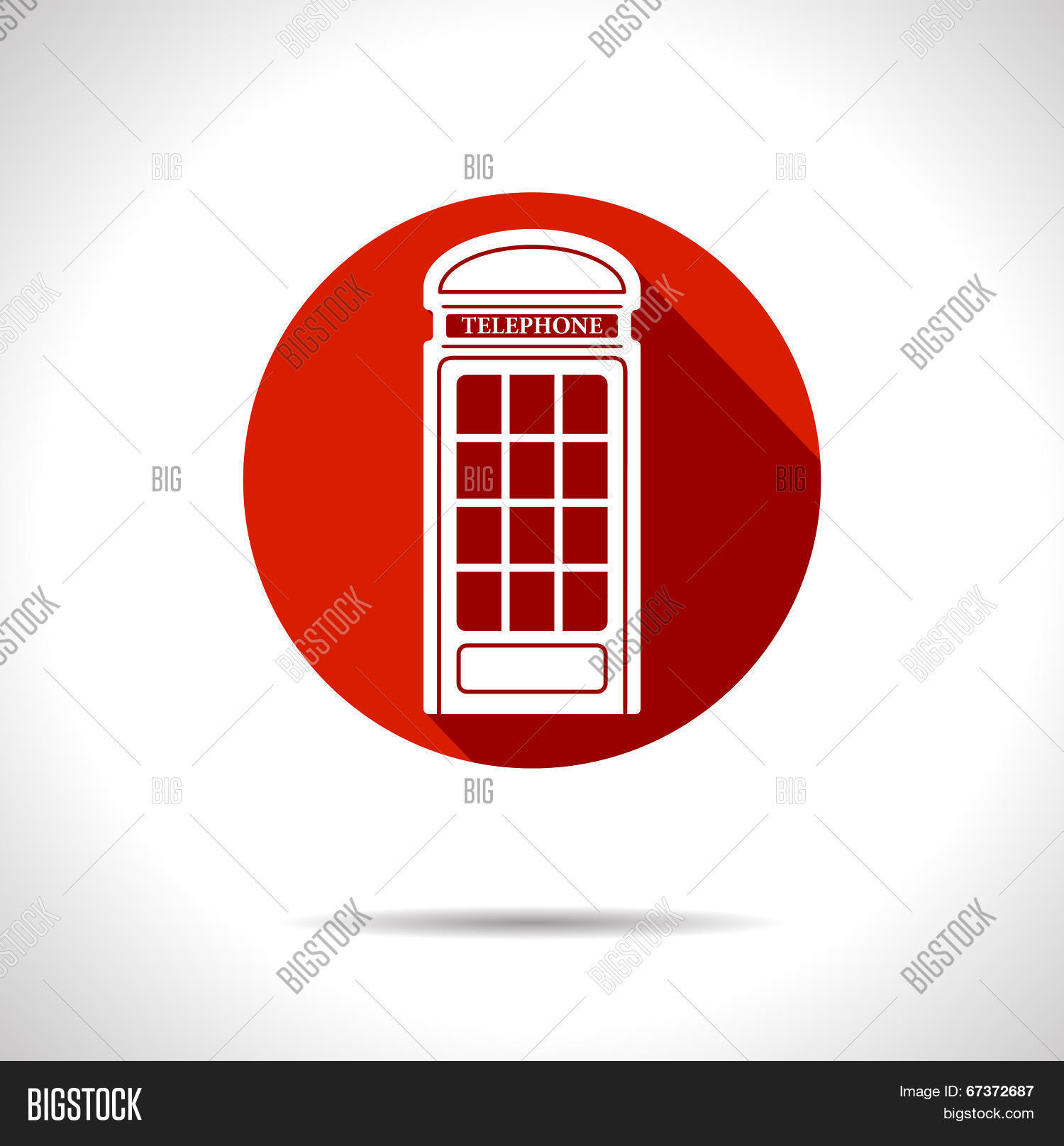 Vector Telephone Box Vector & Photo (Free Trial) | Bigstock