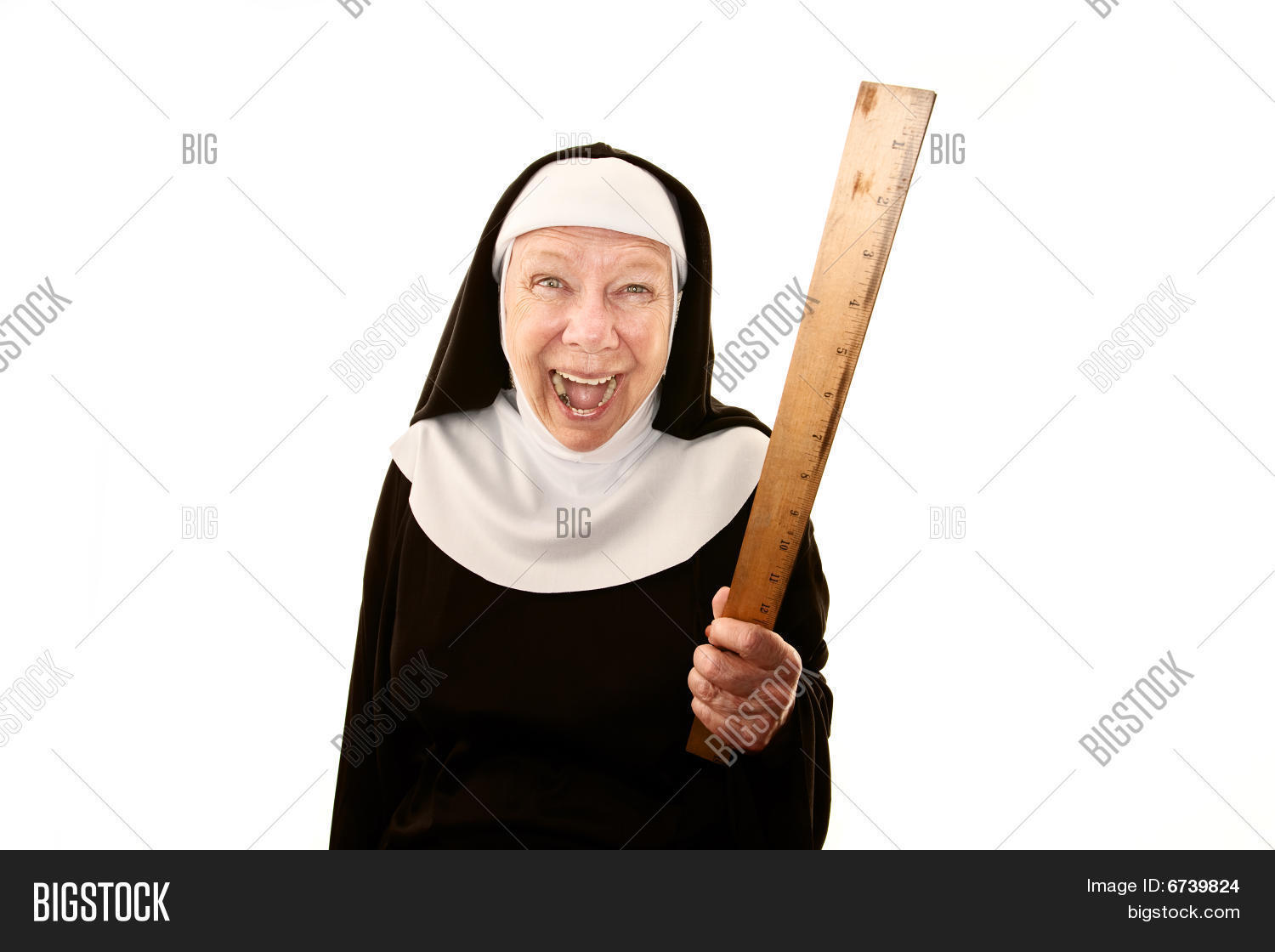 Imagen y foto Riendo Monja (prueba gratis) | Bigstock