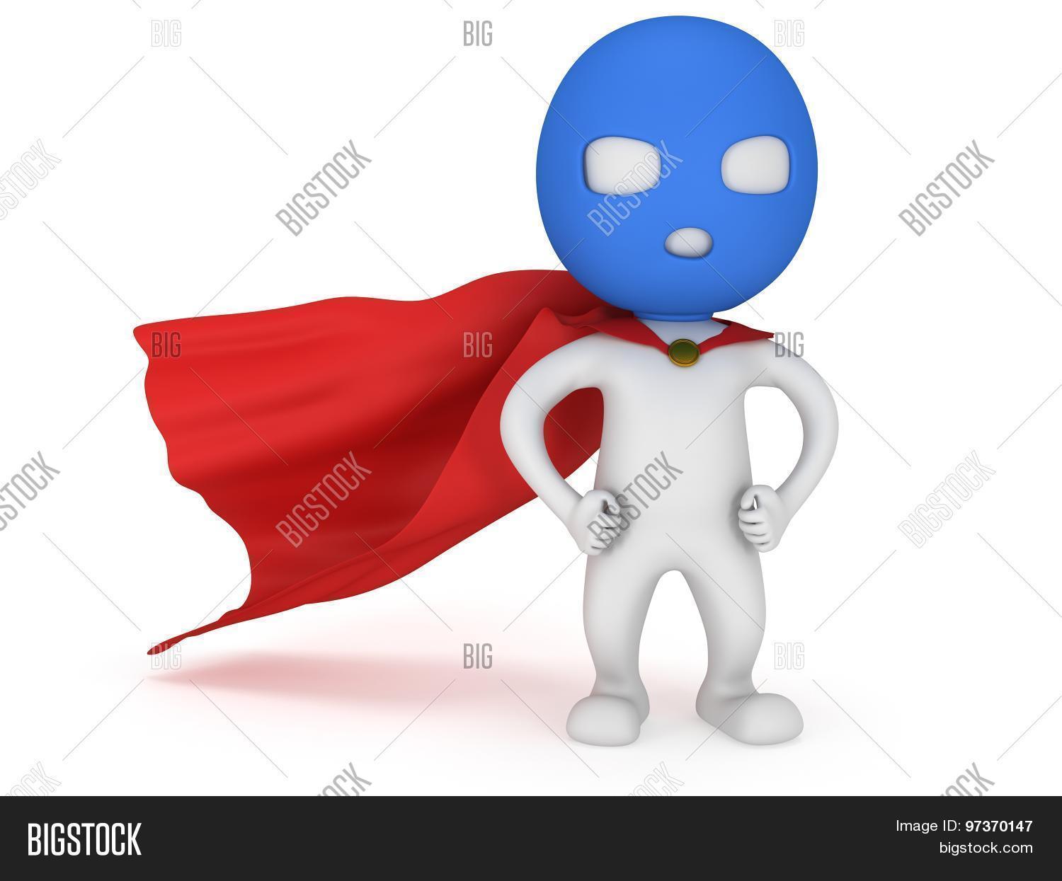 3D Man Brave Superhero Image & Photo (Free Trial) | Bigstock