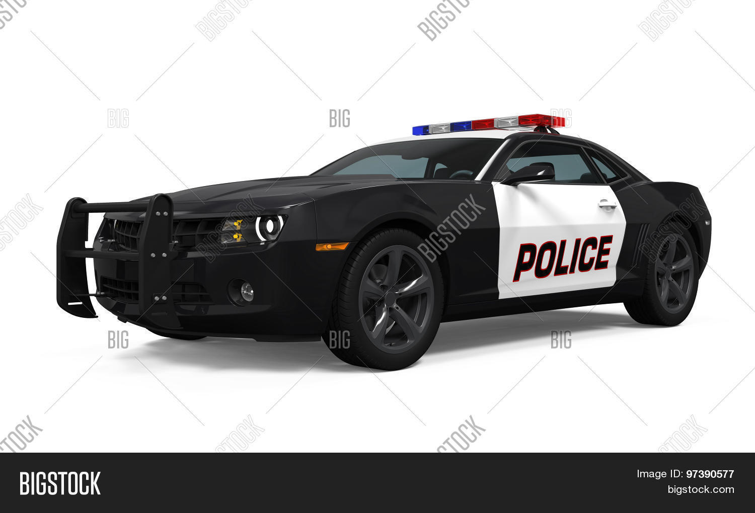 Police Car Isolated Image & Photo (Free Trial) | Bigstock