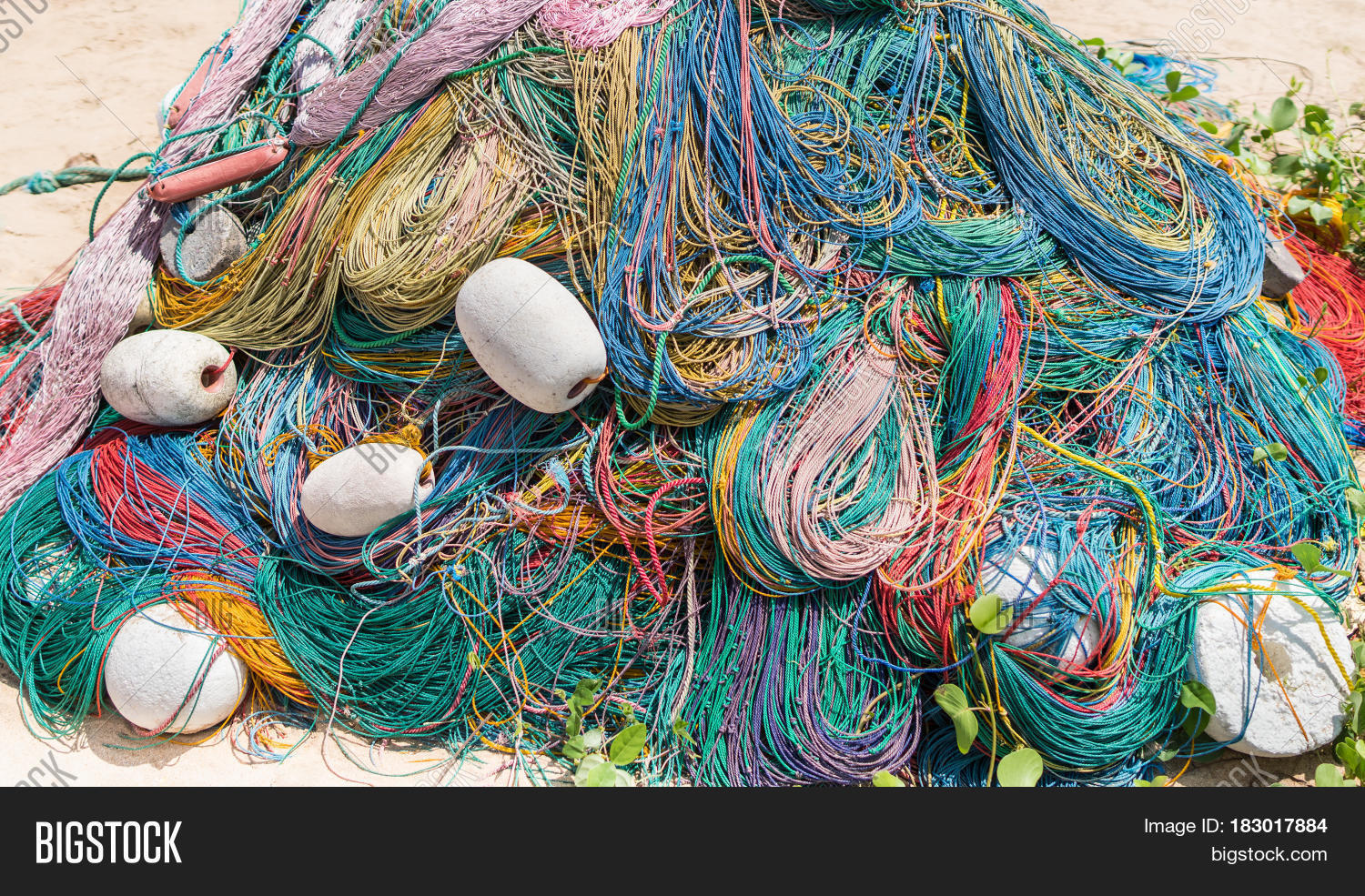 Color Fishing Net Image & Photo (Free Trial) | Bigstock