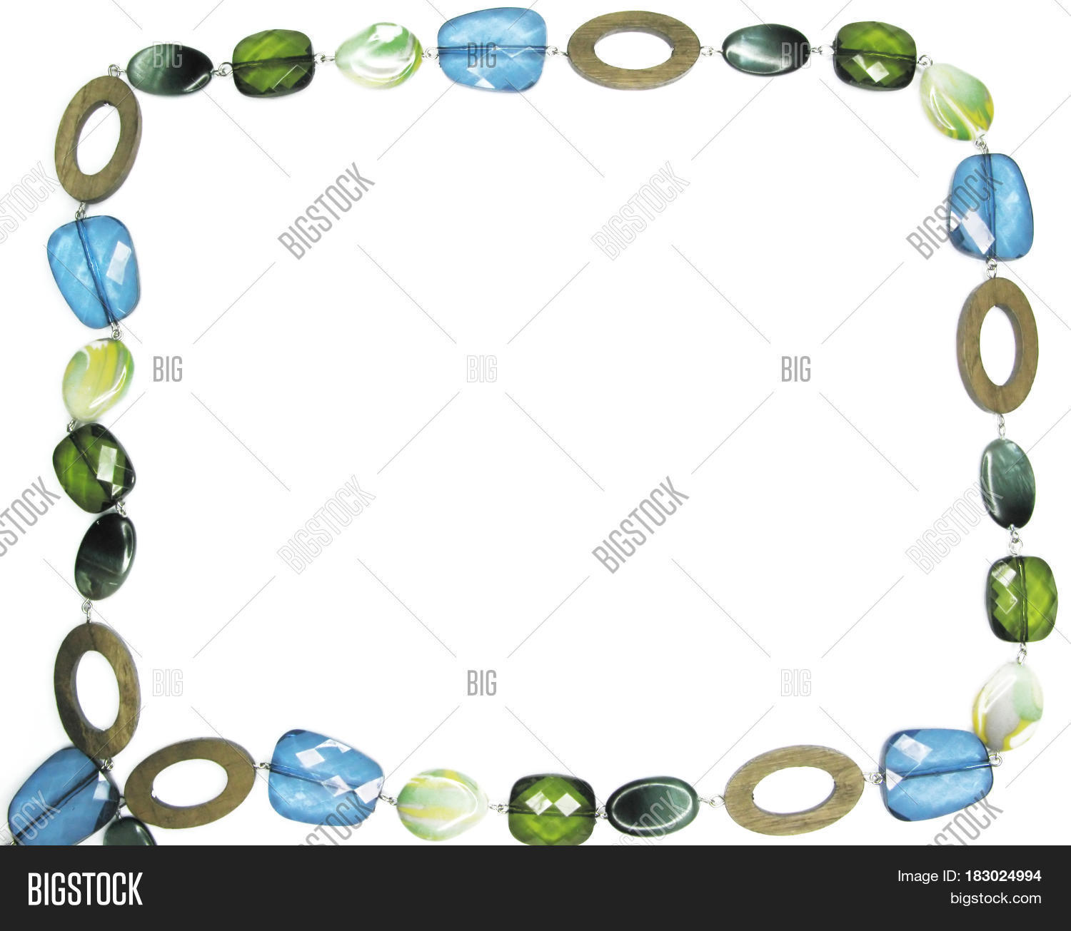 Frame Colored Beads Image & Photo (Free Trial) | Bigstock