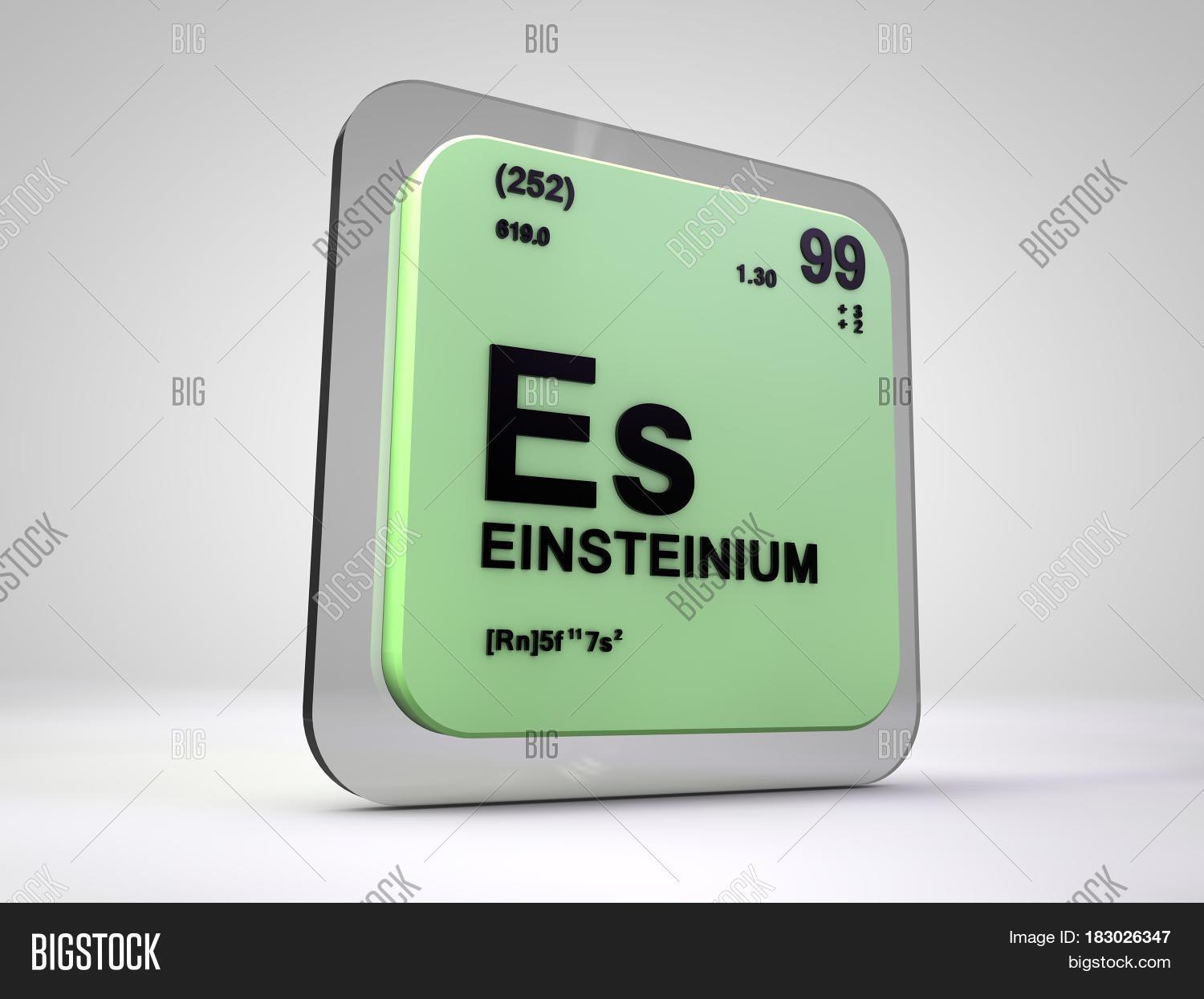 Imagen y foto Einsteinium - Es - (prueba gratis) | Bigstock