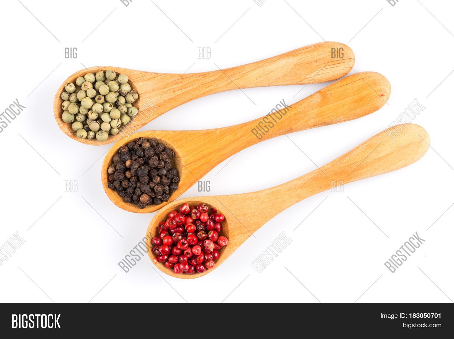 Spoons Pepper Image & Photo (Free Trial) | Bigstock