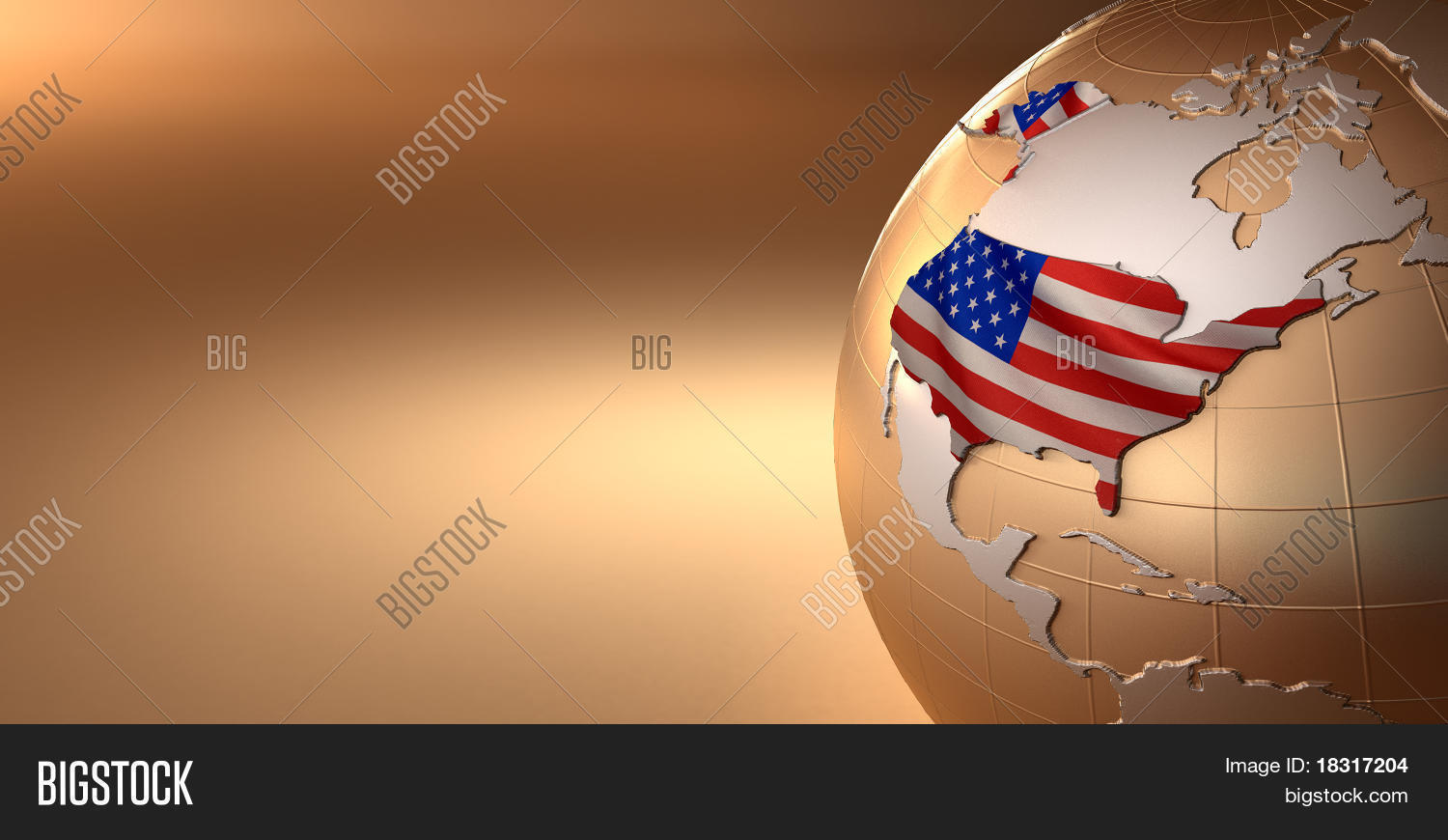 Map Usa On Earth Image & Photo (Free Trial) | Bigstock