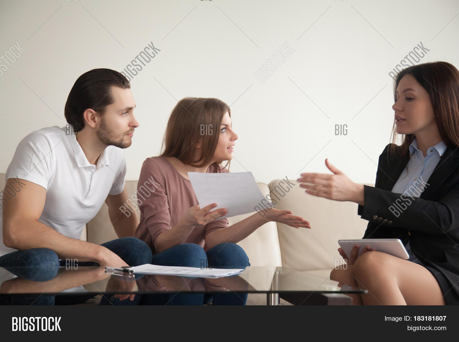 Young Indignant Woman Image & Photo (Free Trial) | Bigstock