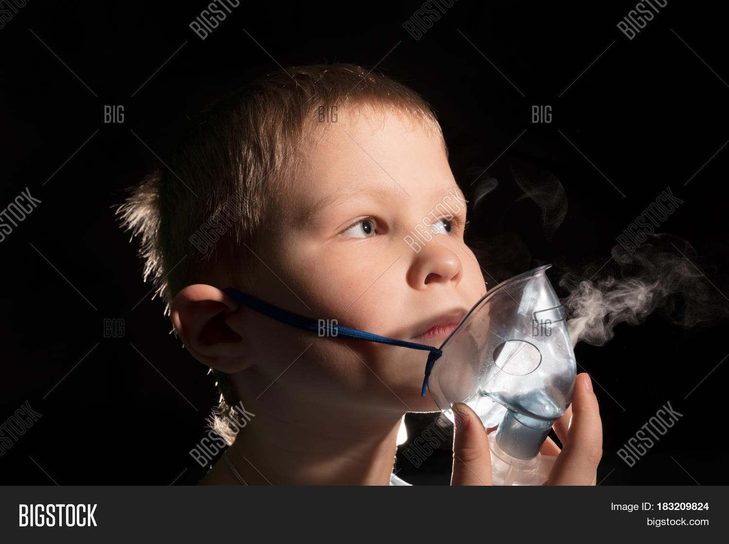 Kid Breathing Through Image & Photo (Free Trial) | Bigstock