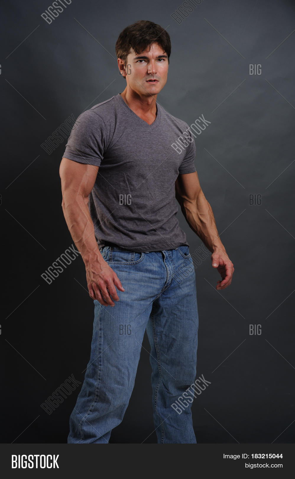 Ripped Muscle Man Image & Photo (Free Trial) | Bigstock