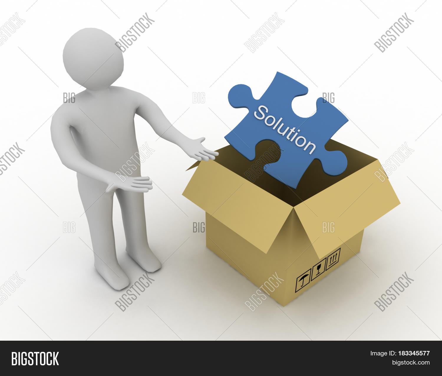 Out Box Solution Image & Photo (Free Trial) | Bigstock