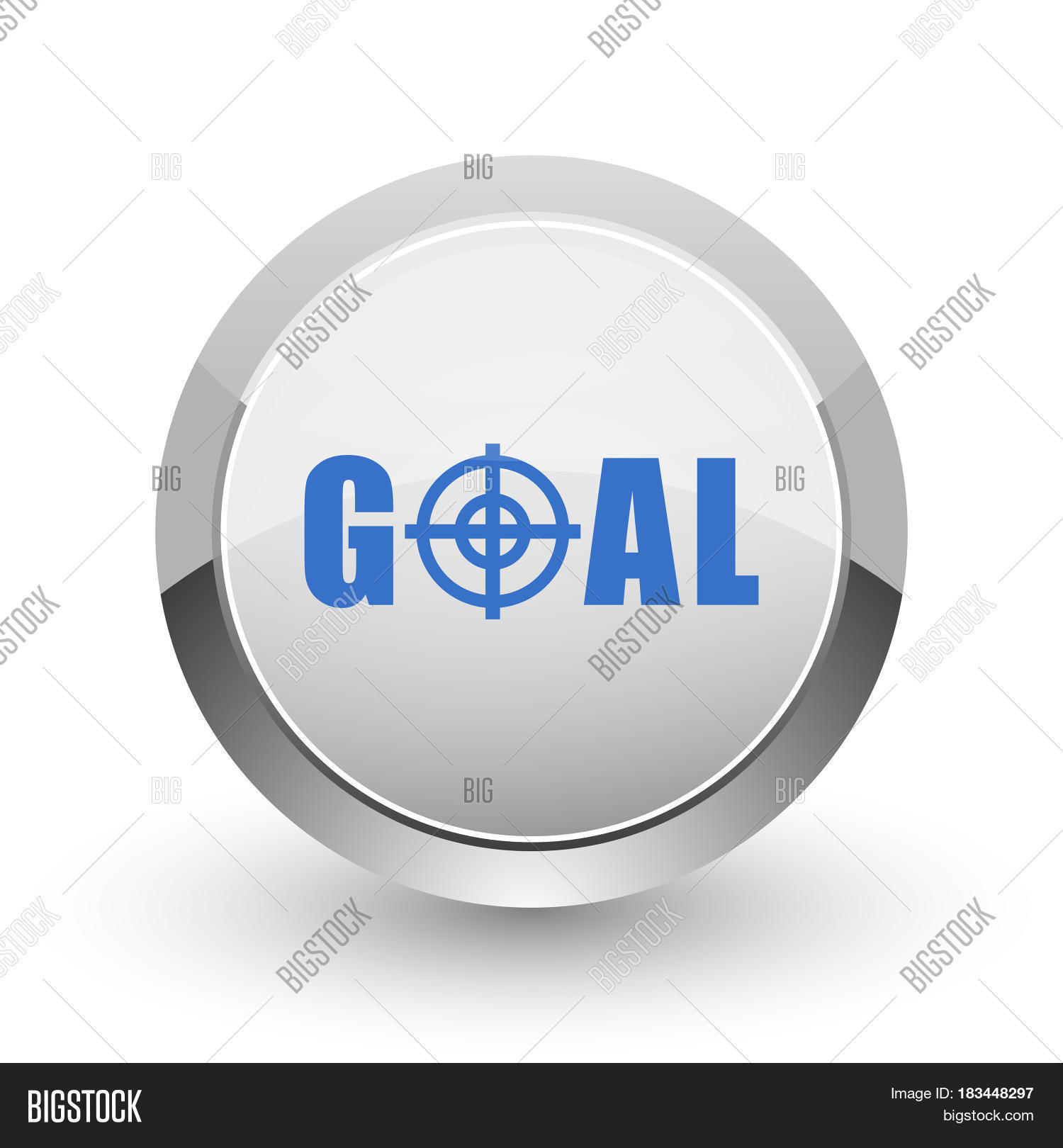 Goal Chrome Border Web Image & Photo (Free Trial) | Bigstock