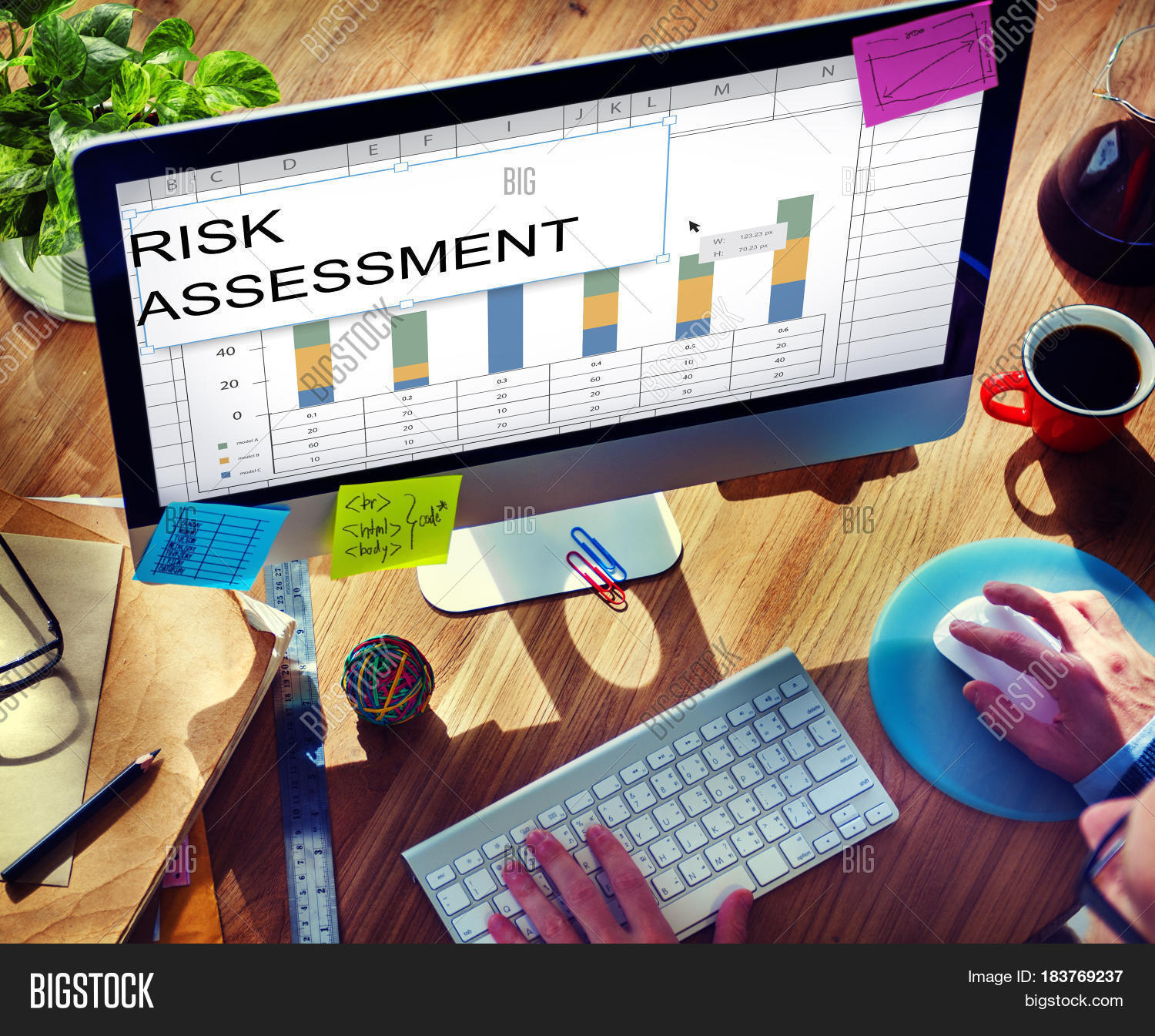 Risk Assessment Graph Image & Photo (Free Trial) | Bigstock