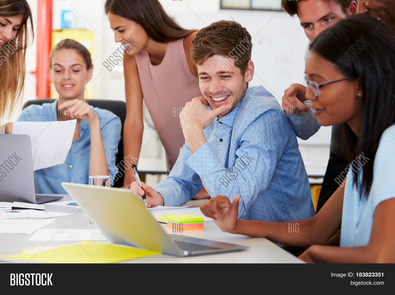 Colleagues Working Image & Photo (Free Trial) | Bigstock