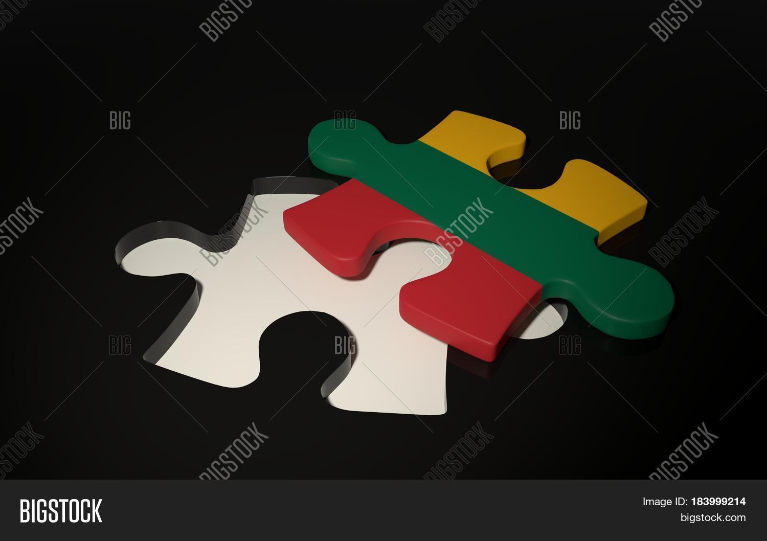 Lithuanian Flag Puzzle Image & Photo (Free Trial) | Bigstock