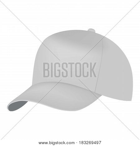 White Cap Side View Vector & Photo (Free Trial) | Bigstock