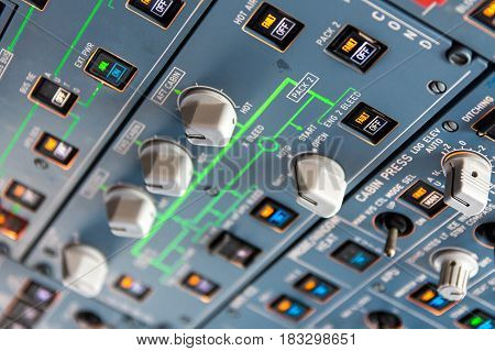 Cockpit Overhead Panel Image & Photo (Free Trial) | Bigstock