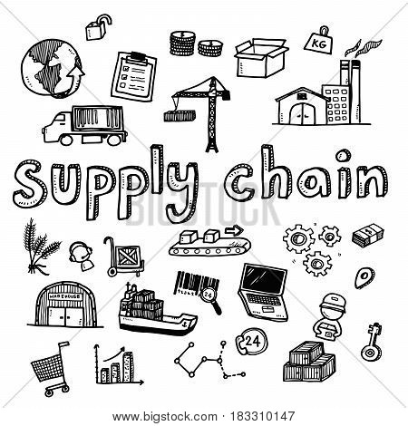 Hand Draw Supply Vector & Photo (Free Trial) | Bigstock