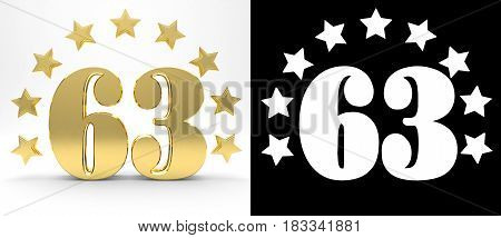 Golden Number Sixty Image & Photo (Free Trial) | Bigstock