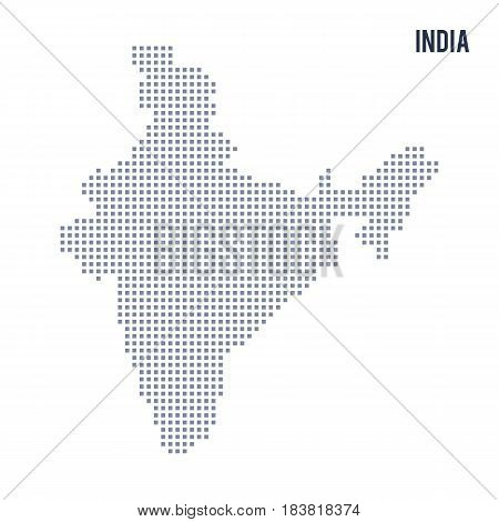 Vector Pixel Map Vector & Photo (Free Trial) | Bigstock