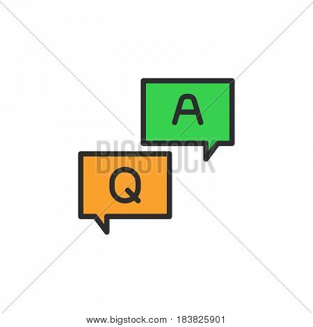 FAQ Questions Answers Vector & Photo (Free Trial) | Bigstock