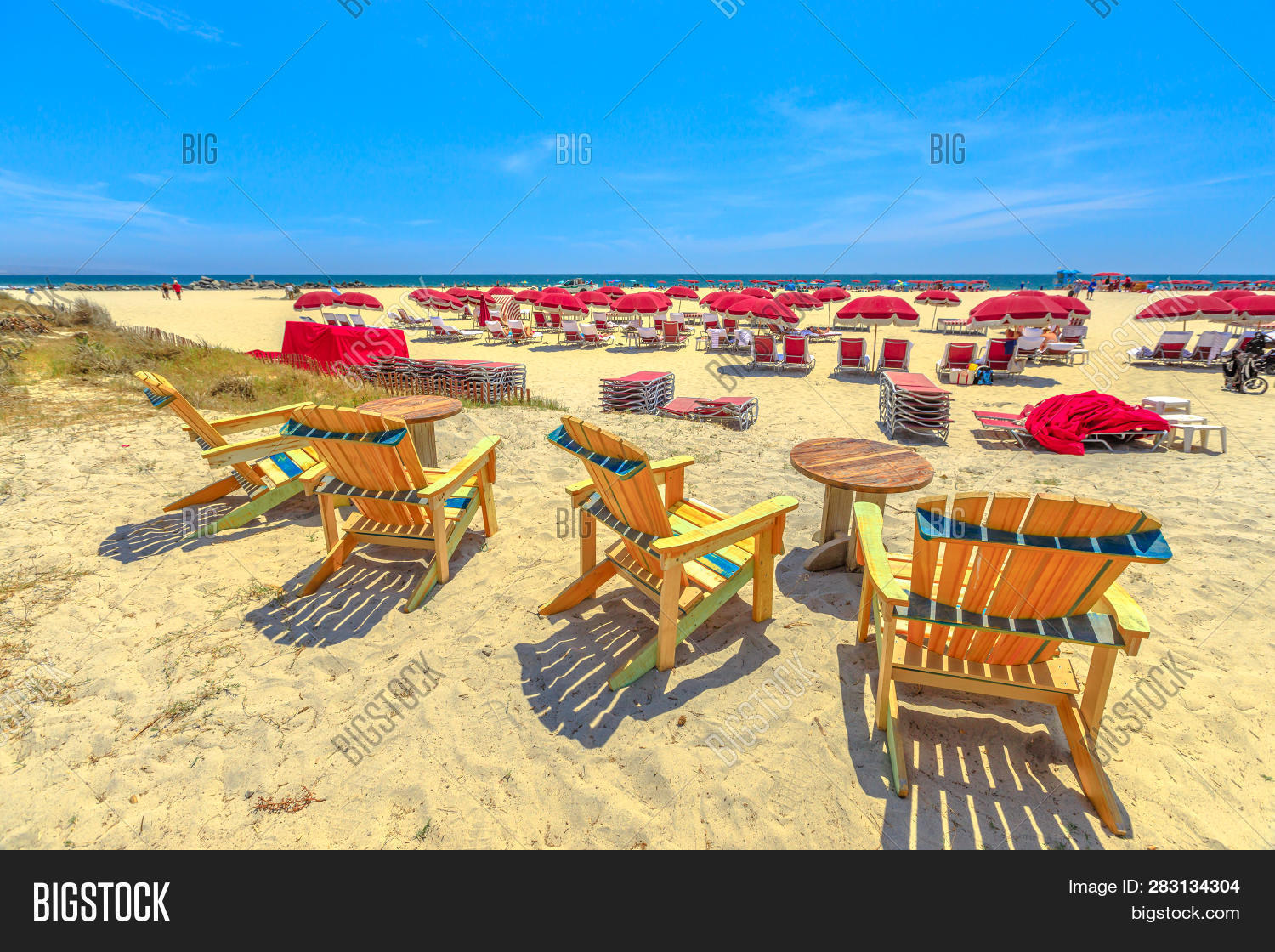 Sea Chairs Coronado Image & Photo (Free Trial) | Bigstock
