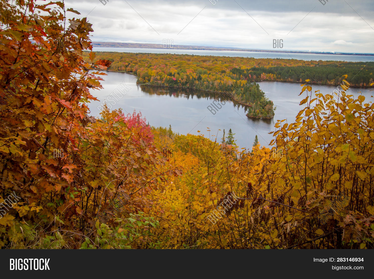 Michigan Autumn Scenic Image & Photo (Free Trial) | Bigstock