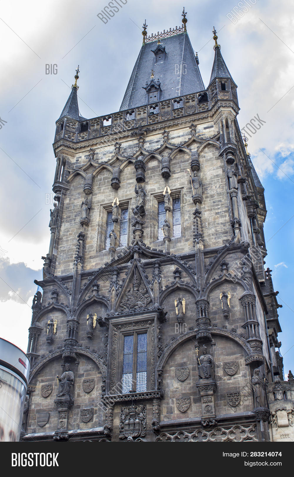Powder Tower Prague. Image & Photo (Free Trial) | Bigstock