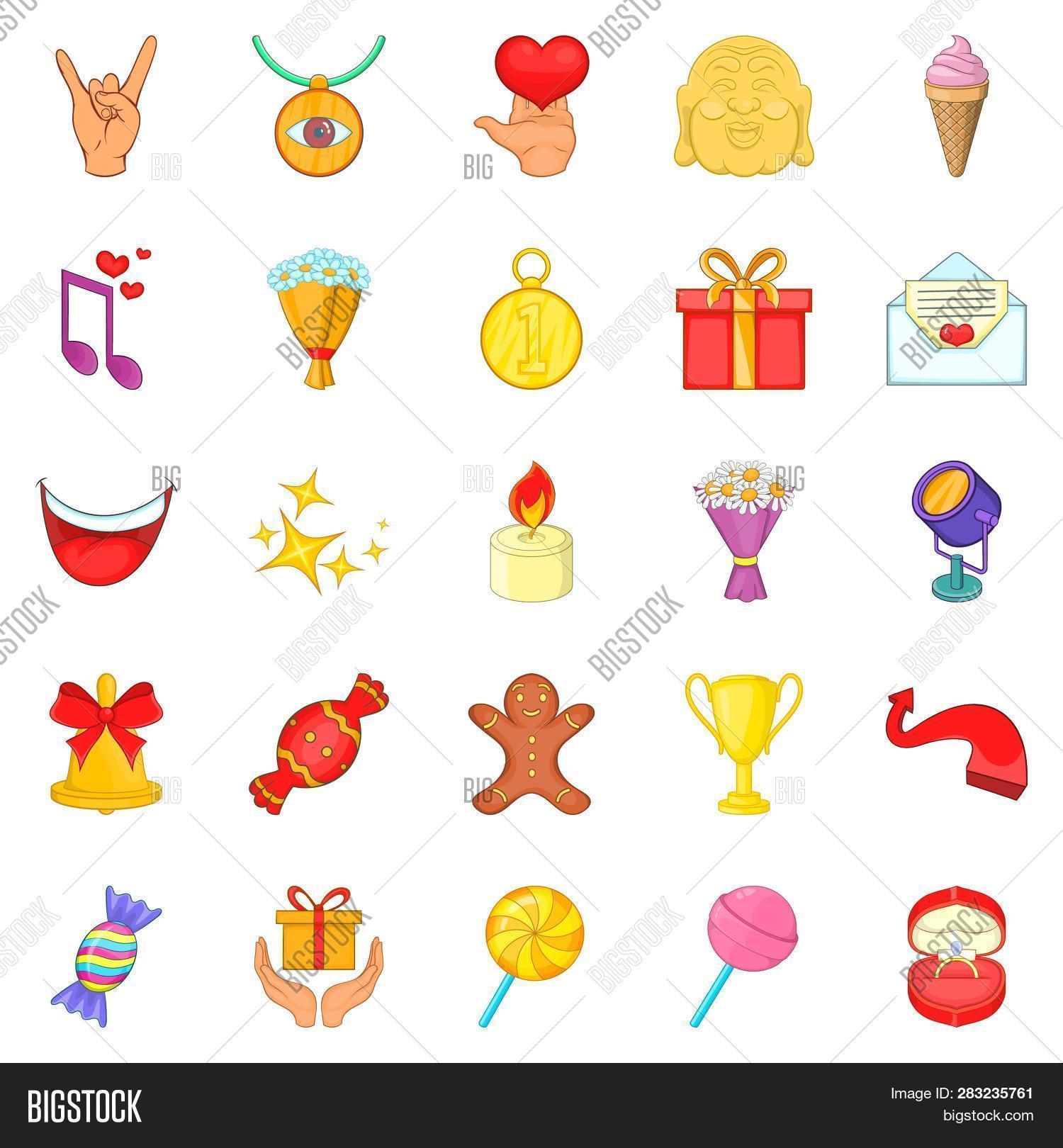 Gratification Icons Image & Photo (Free Trial) | Bigstock