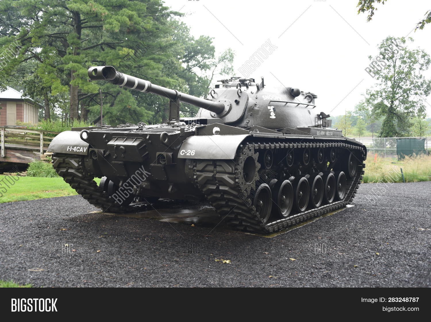 M48 Patton Tank On Image & Photo (Free Trial) | Bigstock