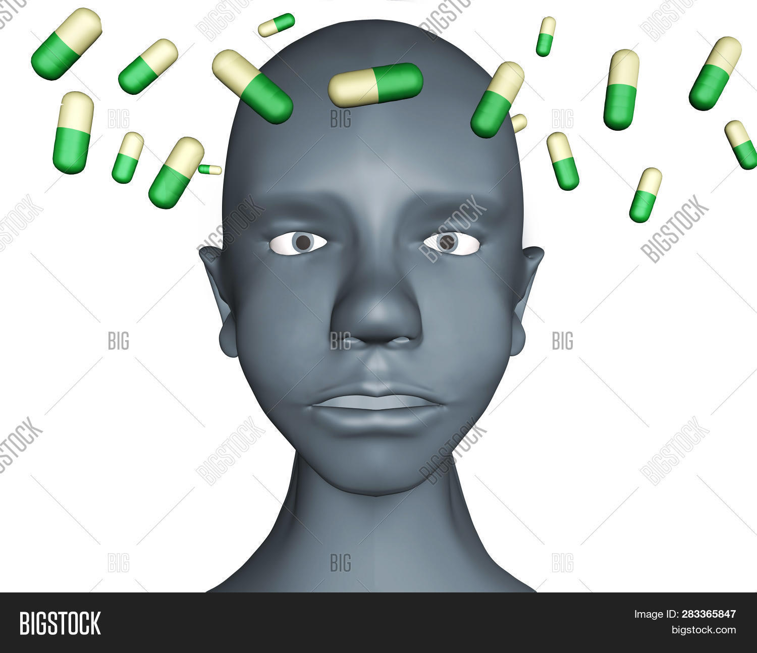 3d Illustration Human Image & Photo (Free Trial) | Bigstock