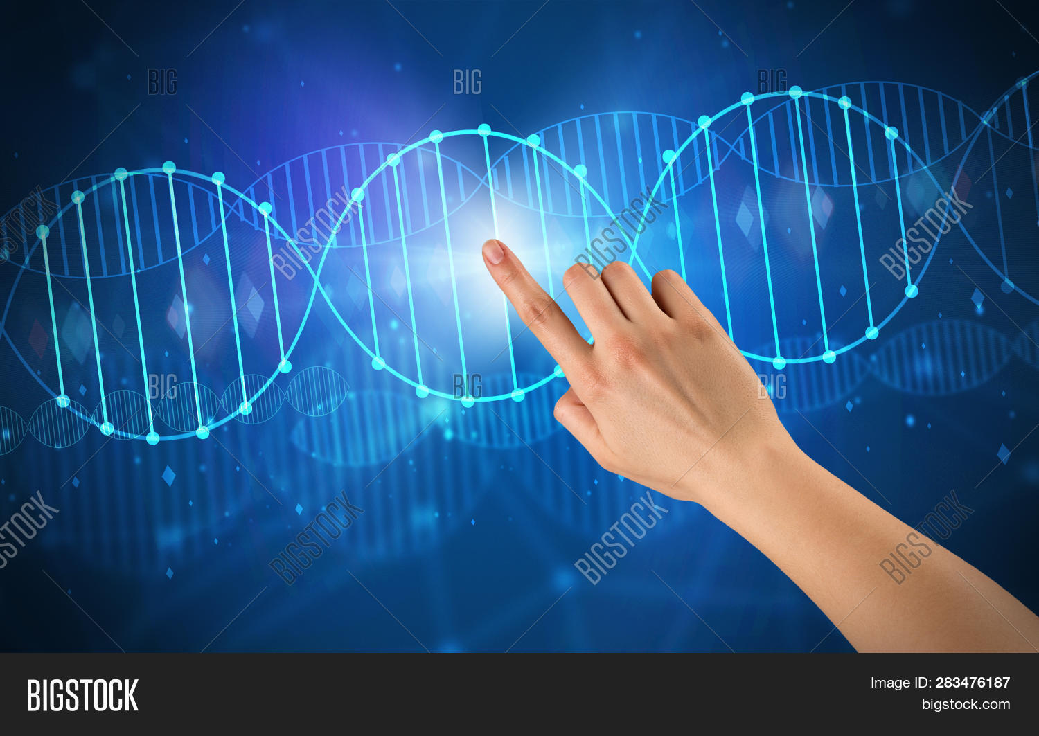 Female Hand Touching Image & Photo (Free Trial) | Bigstock