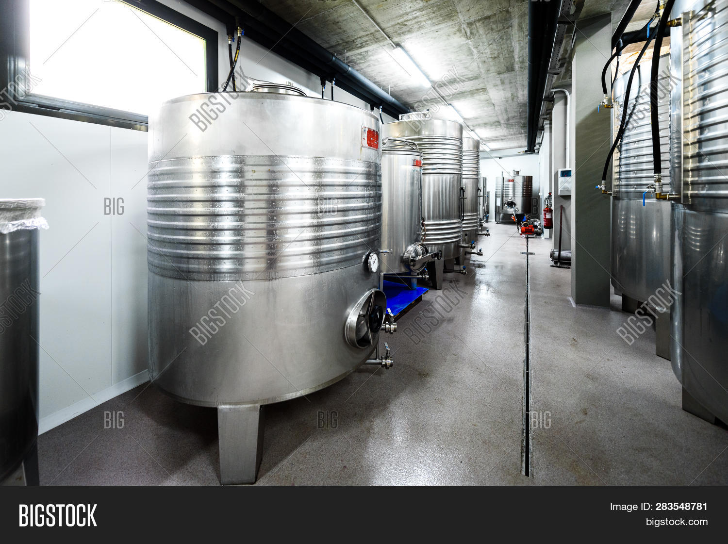 Inox Wine Barrels Image & Photo (Free Trial) | Bigstock