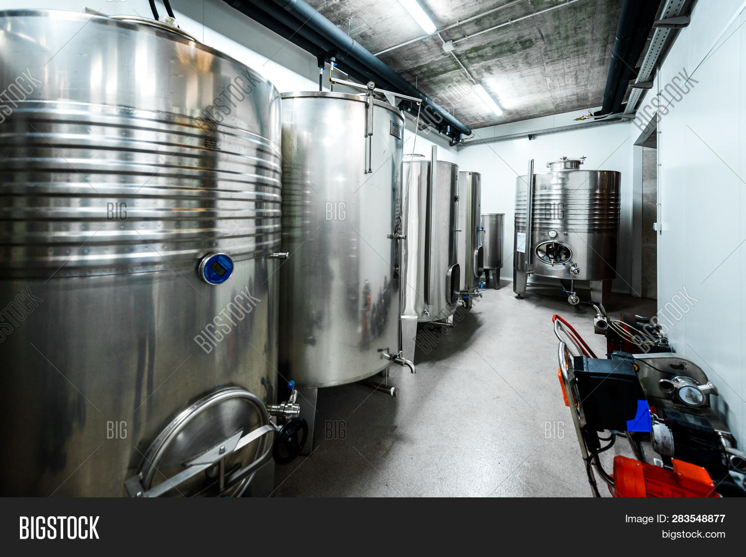 Inox Wine Barrels Image & Photo (Free Trial) | Bigstock
