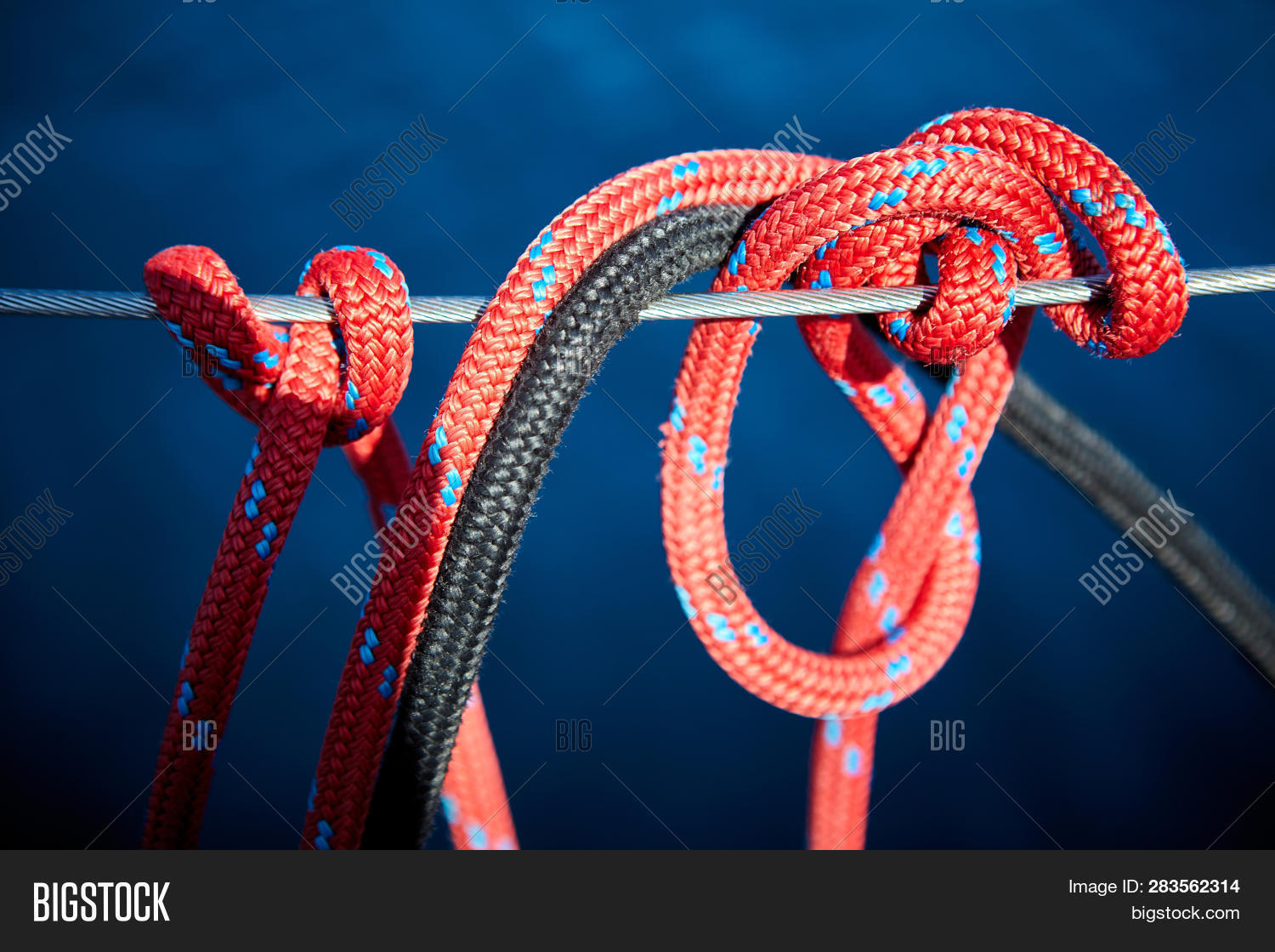 Sailing Ropes On Yacht Image & Photo (Free Trial) | Bigstock