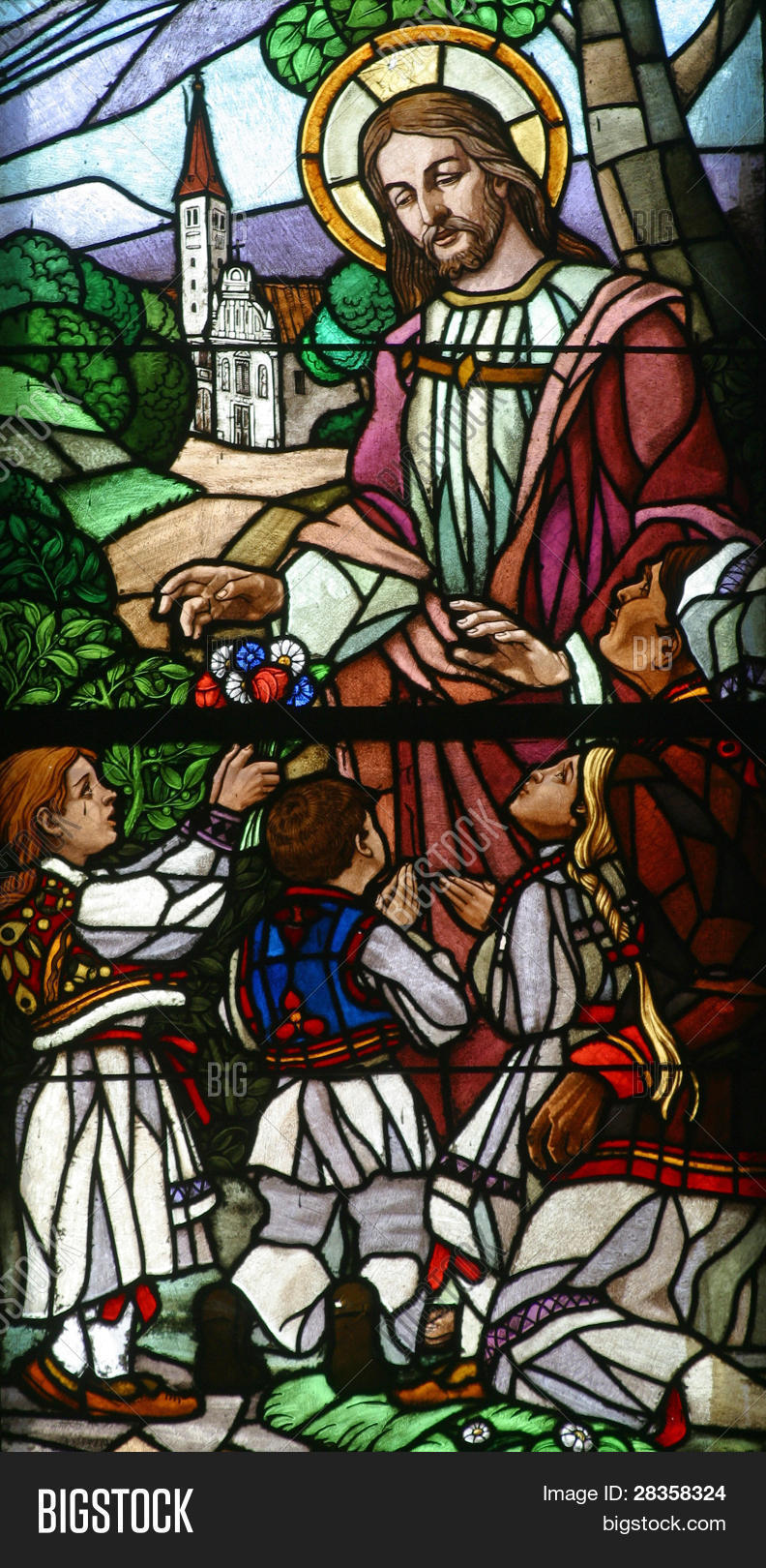 Jesus Loves Children Image & Photo (Free Trial) | Bigstock