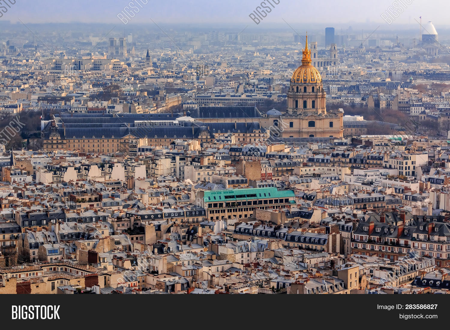 Aerial View Paris, Image & Photo (Free Trial) | Bigstock