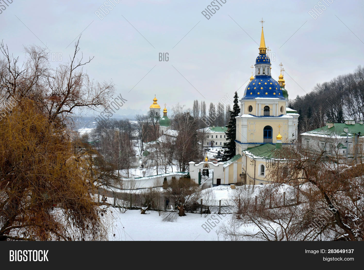 Vydubychi Monastery Image & Photo (Free Trial) | Bigstock