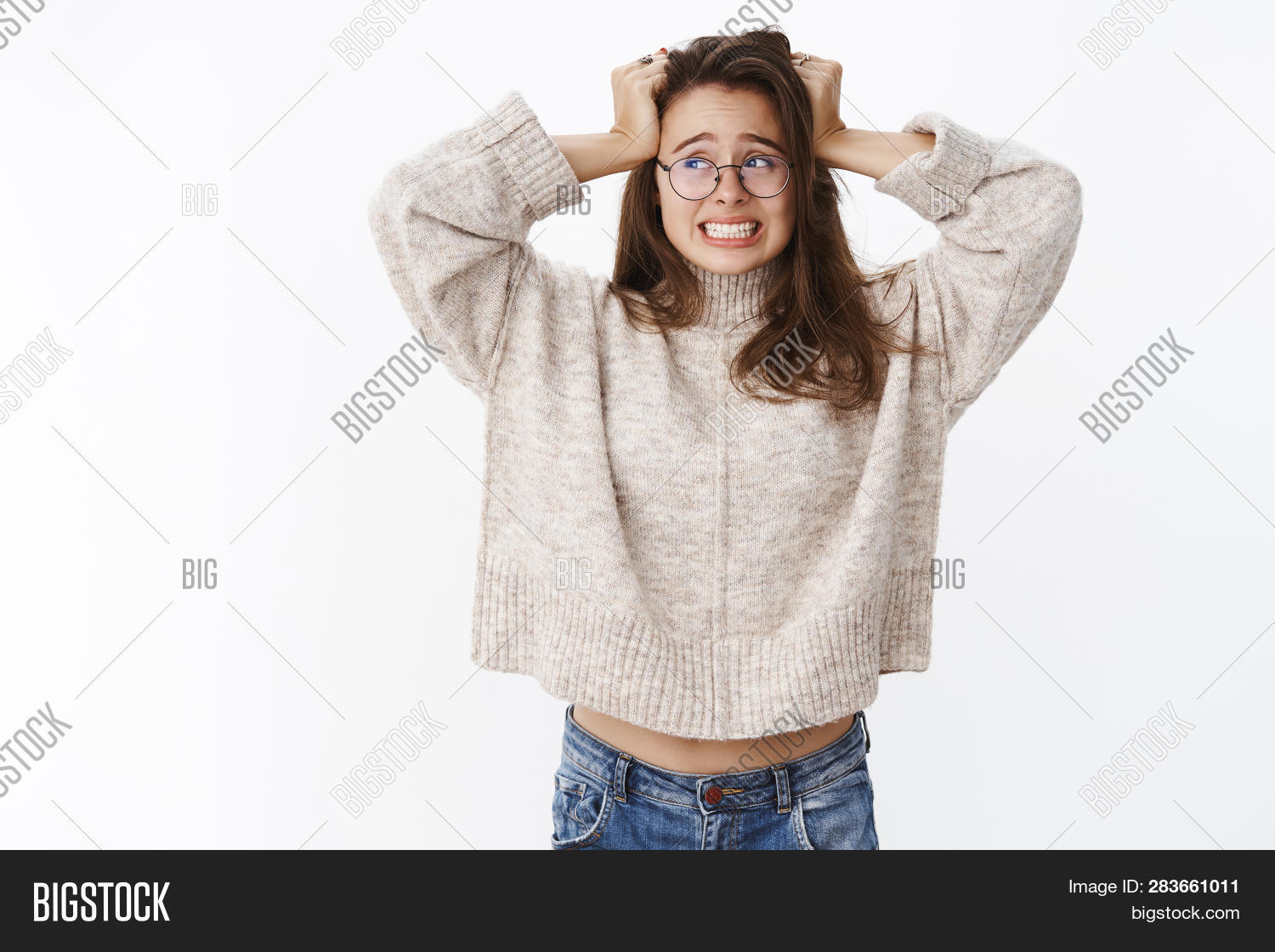 Girl Going Crazy Image & Photo (Free Trial) | Bigstock