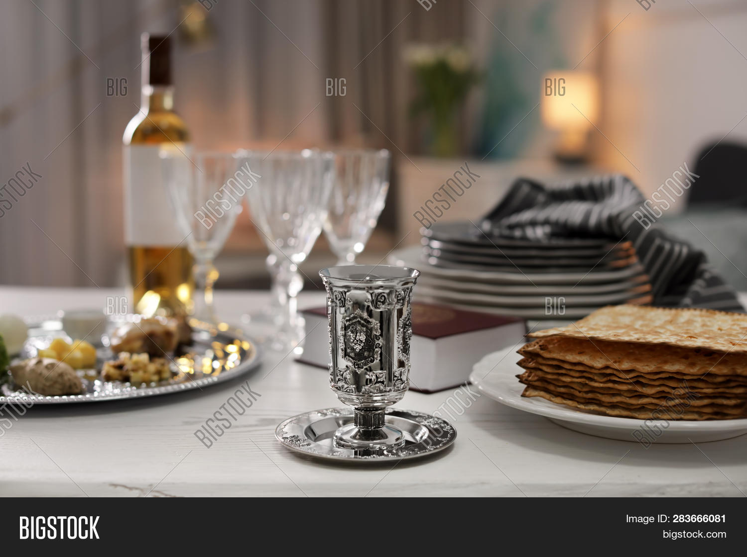 Table Served Passover Image & Photo (Free Trial) | Bigstock