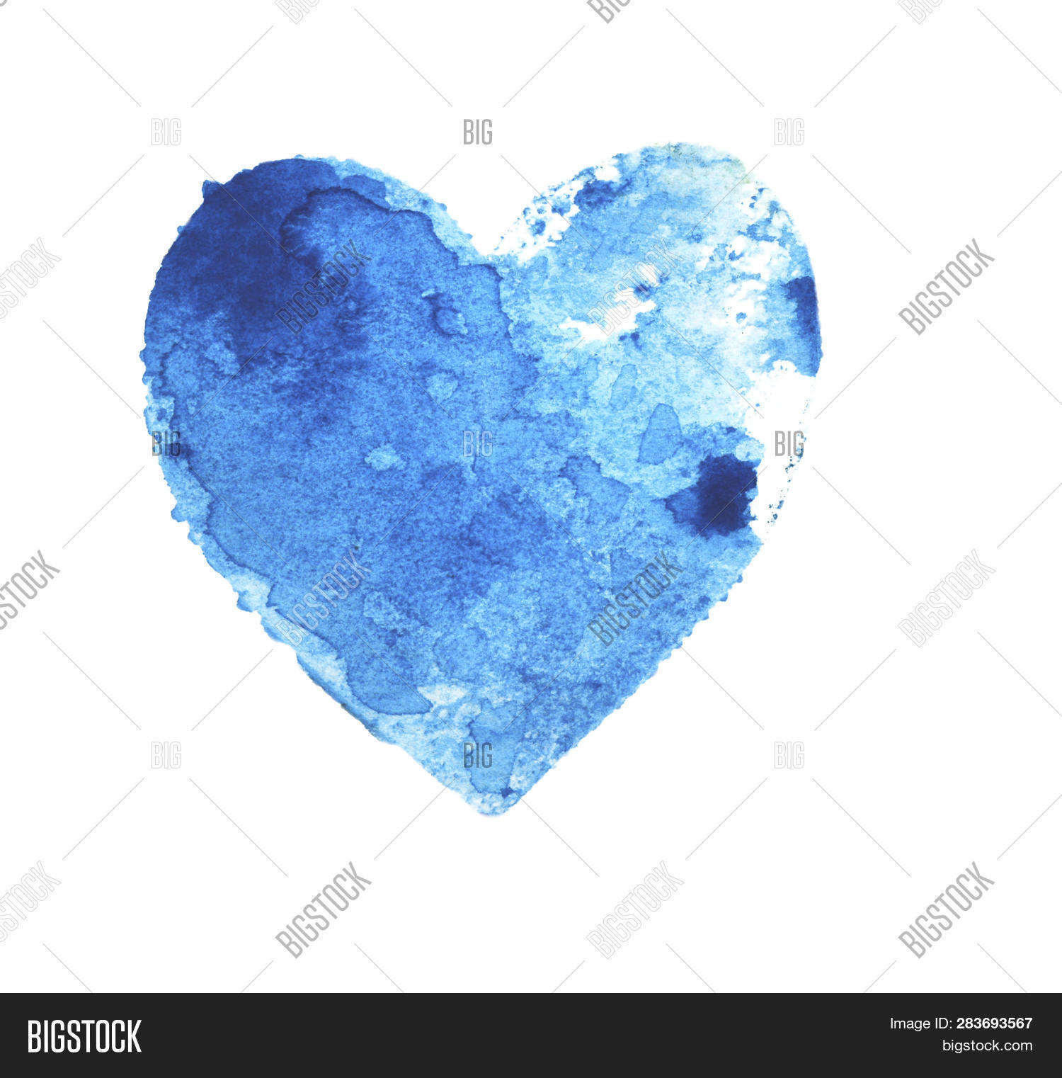 Blue Heart-ocean. Image & Photo (Free Trial) | Bigstock
