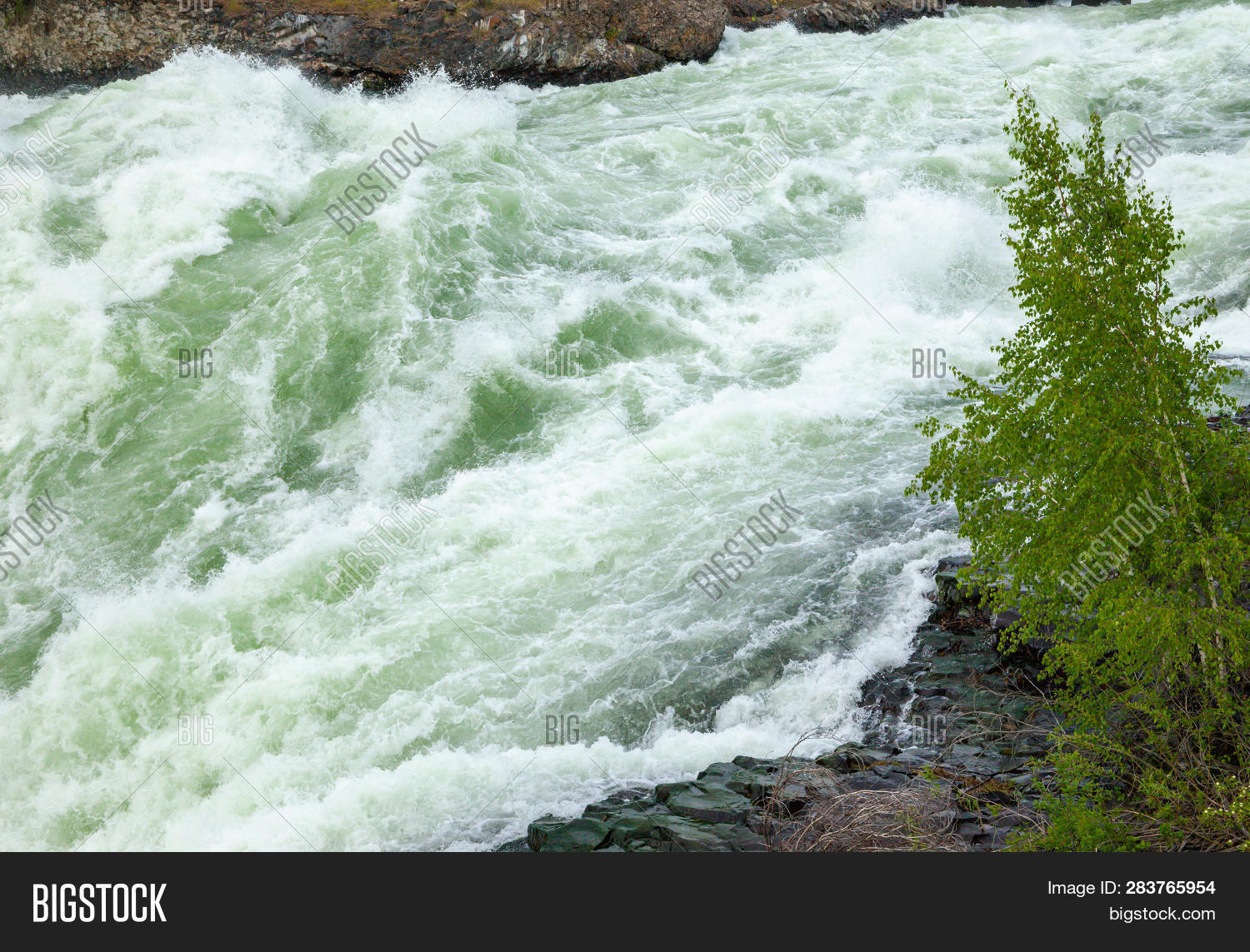 Spokane River Spring Image & Photo (Free Trial) | Bigstock