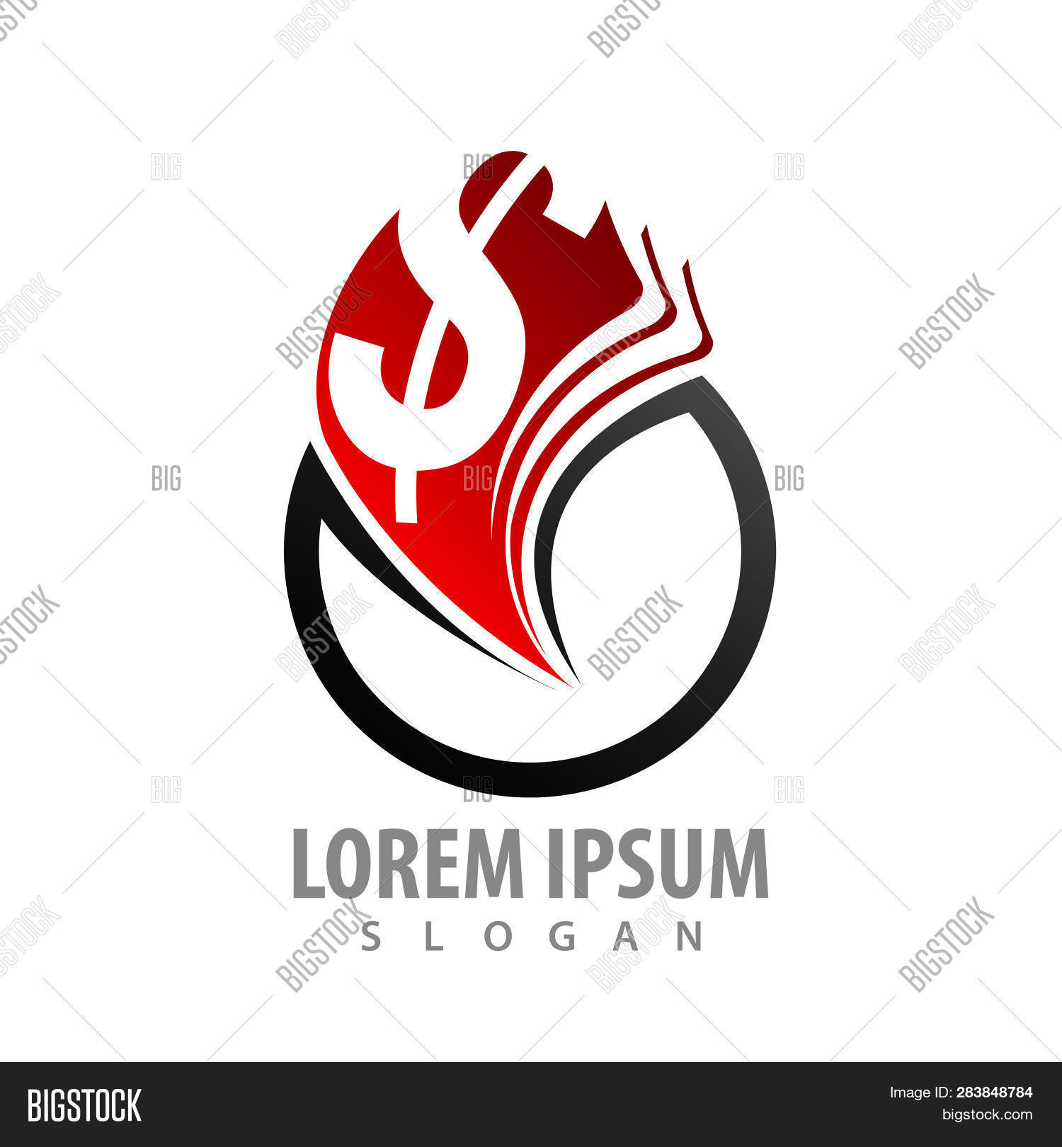 Circle Icon Dollar Vector & Photo (Free Trial) | Bigstock